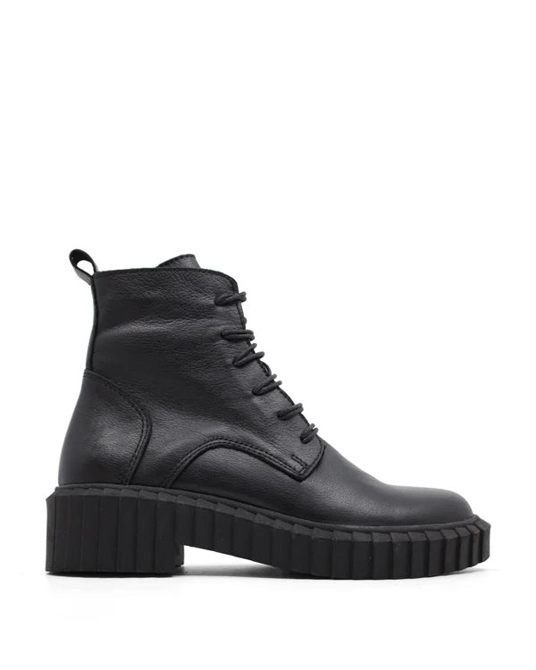 RONI LEATHER BOOT || BLACK – Free as a Bird